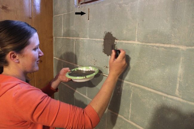 Re-Cementing Basement Floor