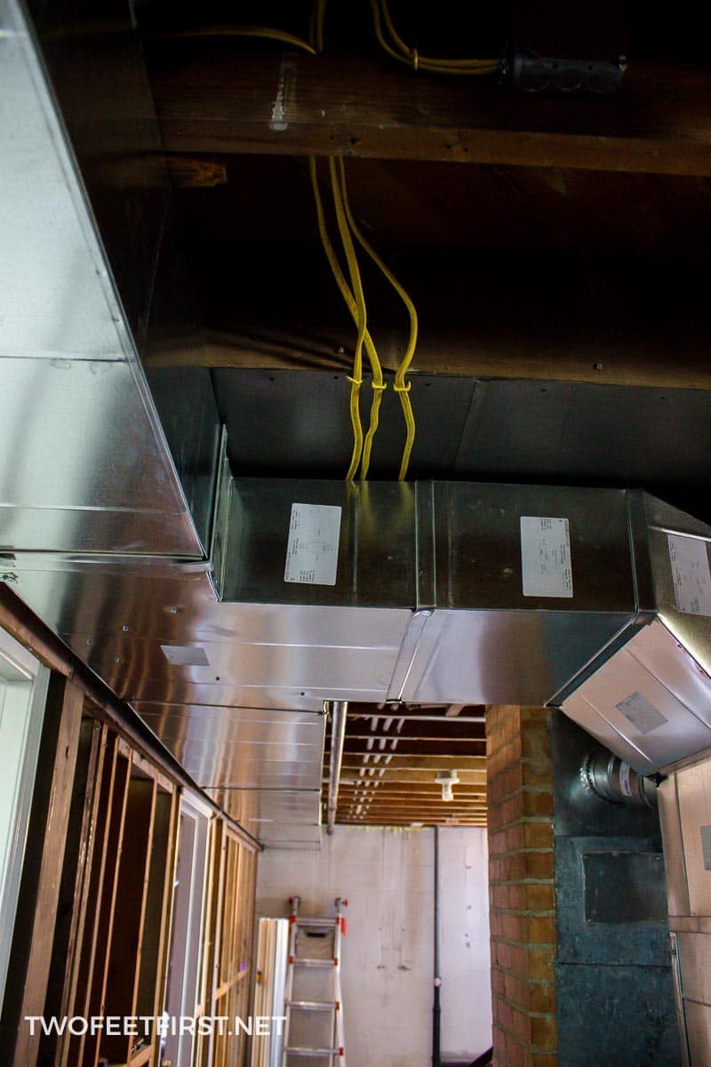 Install A Trunk Line For HVAC