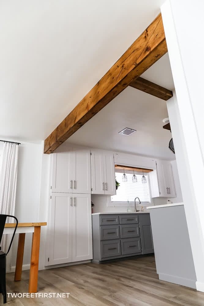 How to make a faux wood beam Easiest DIY wood beam