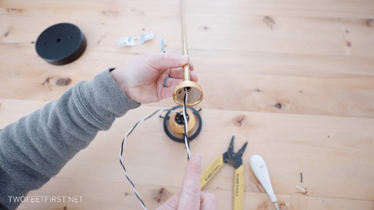 How to make a DIY pendant light