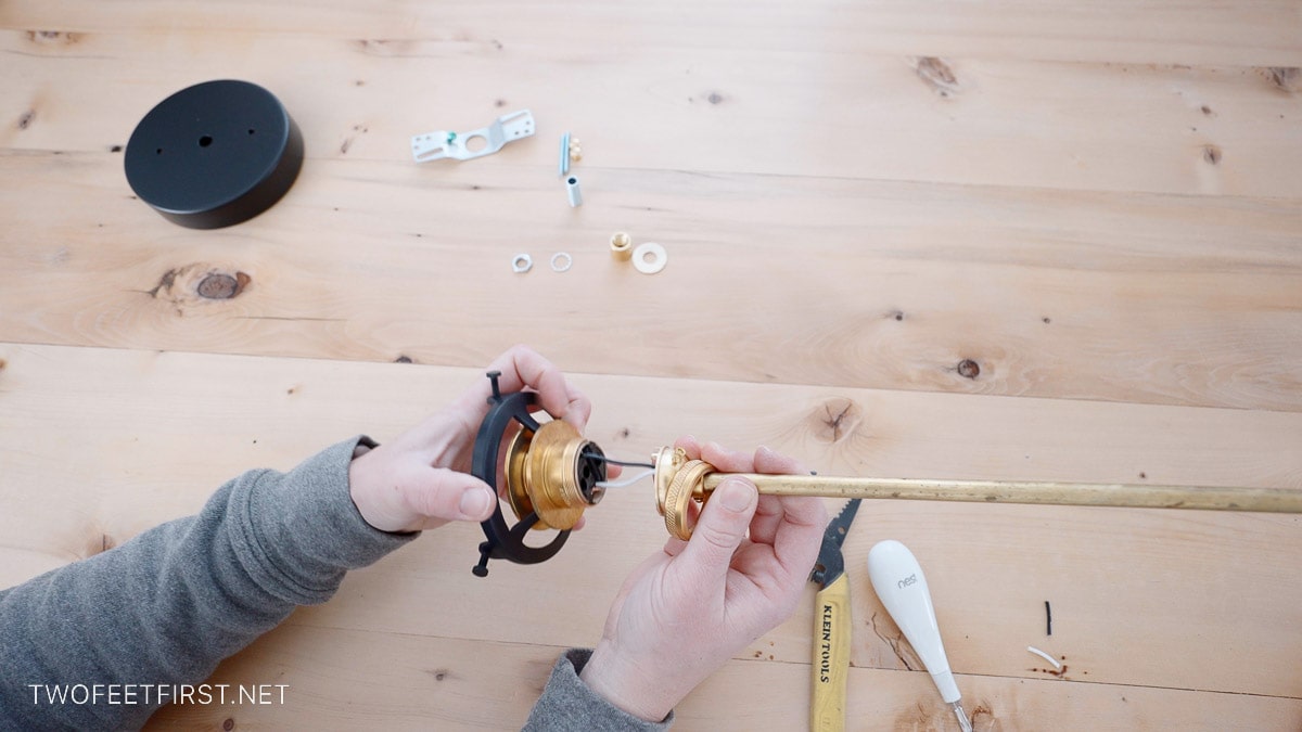 How to make a DIY pendant light