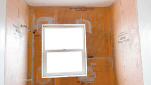 Waterproof bathtub shower walls over drywall