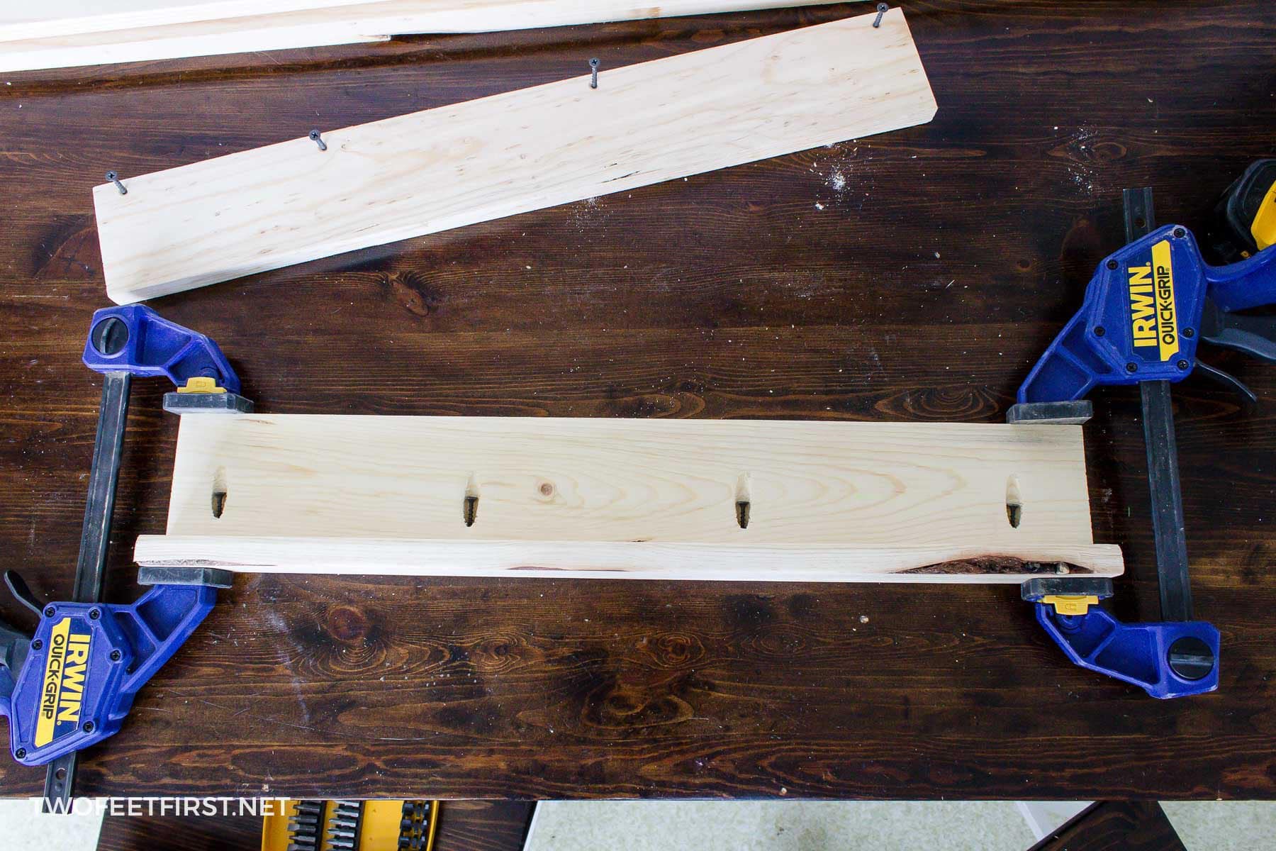 How to Make a DIY Picture Ledge