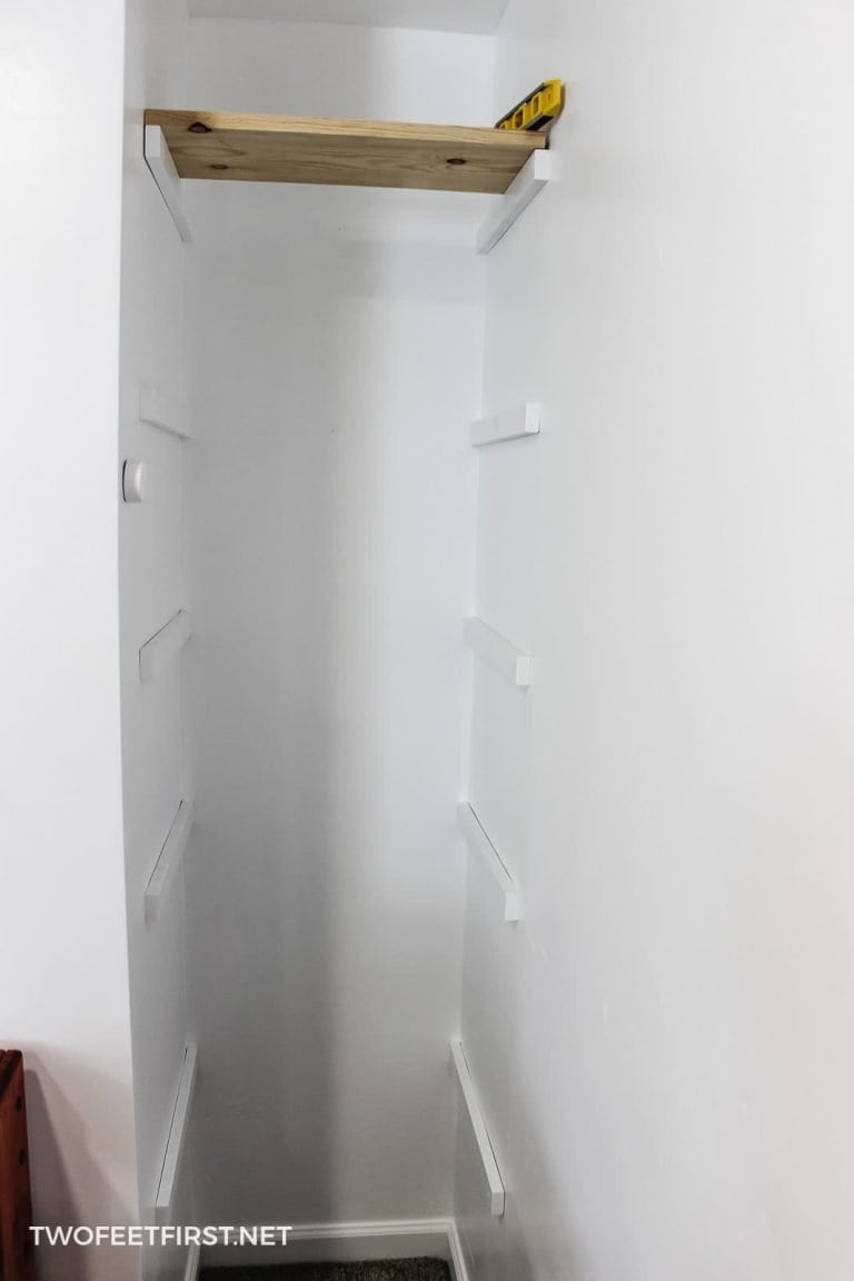 How To Build Wall To Wall Shelves
