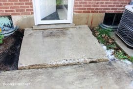 How to repair concrete steps | Fix chipped steps | TwoFeetFirst