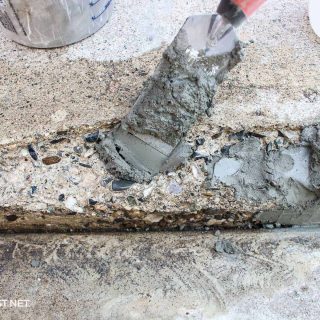 How to repair concrete steps | Fix chipped steps | TwoFeetFirst