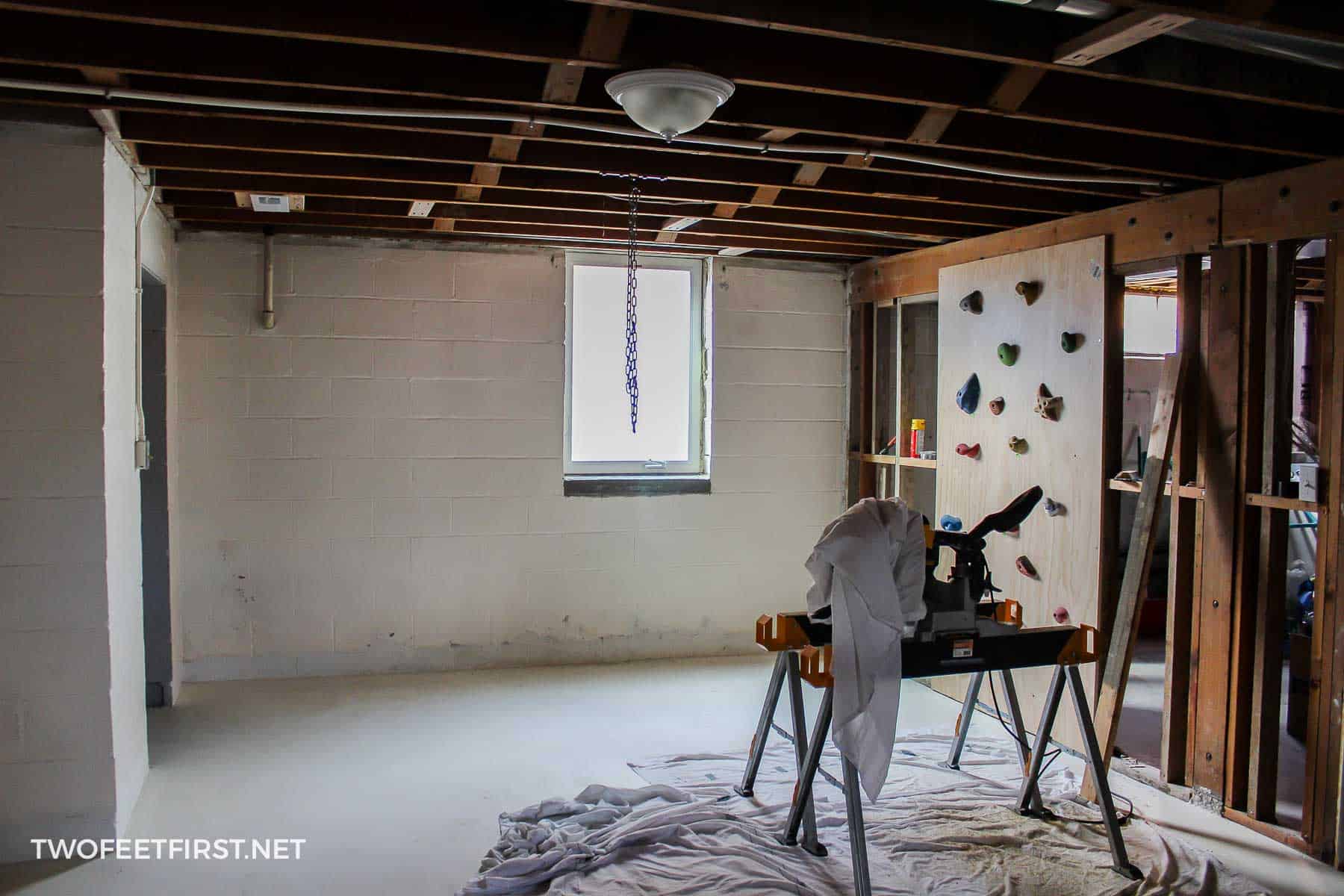 Insulating and framing a basement