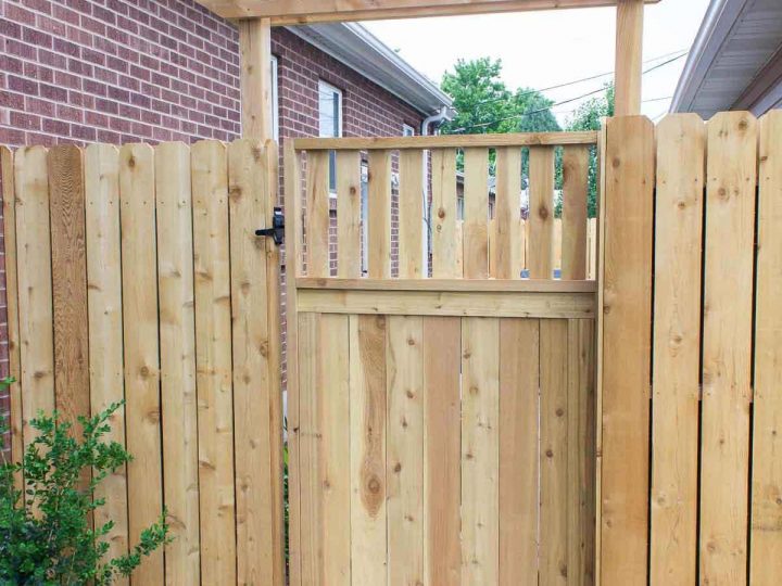 Making A Wooden Fence Gate