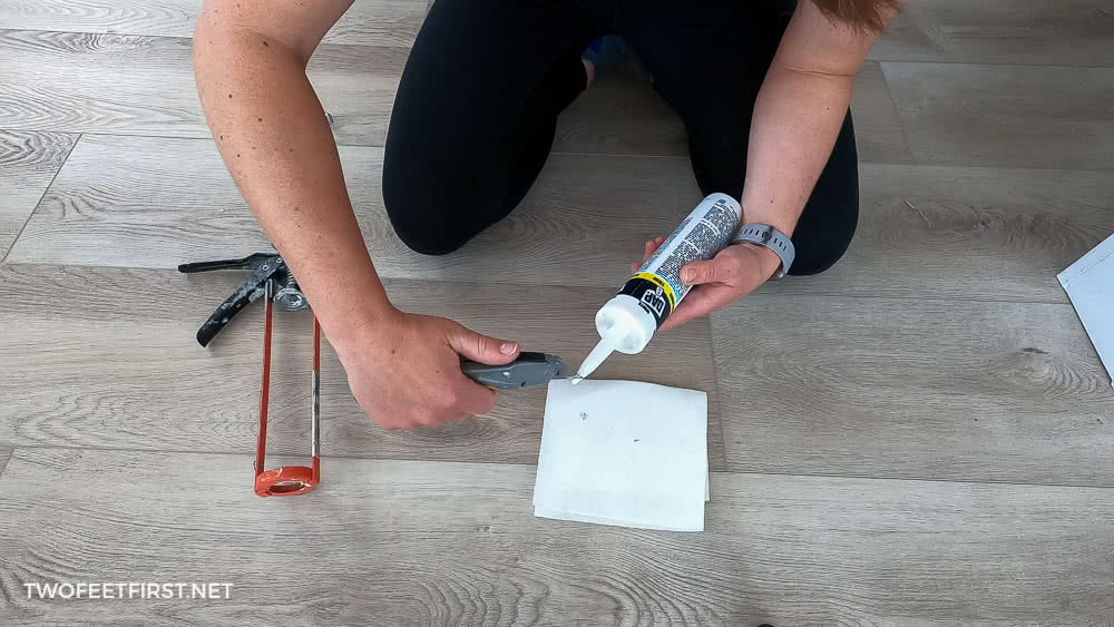 How to caulk trim and baseboards