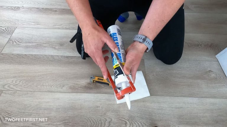 How to caulk trim and baseboards