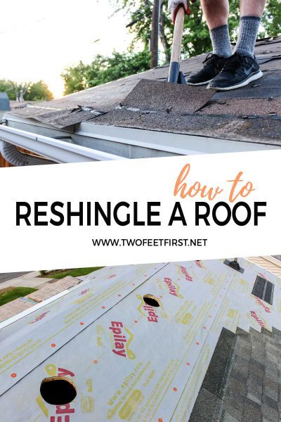 Re-shingling a roof - PART 1