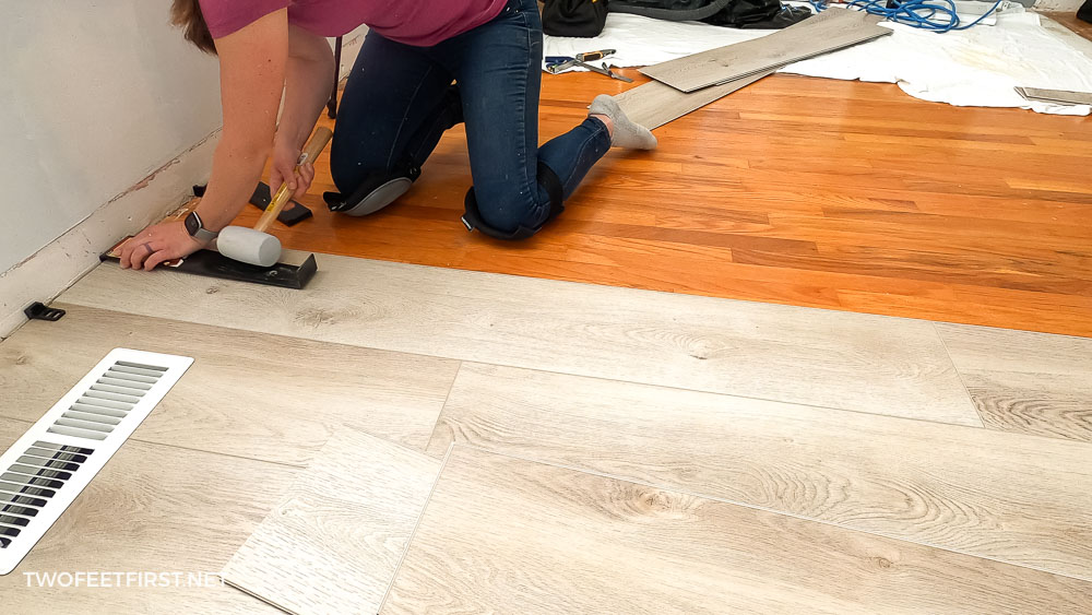 How to install luxury vinyl plank for the first time