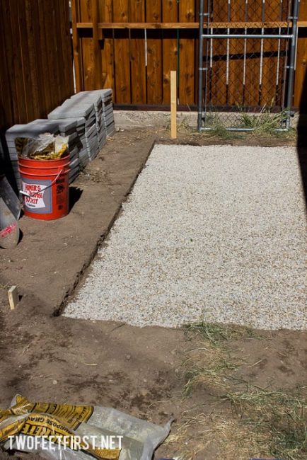Install a paver foundation for a shed | How to build a shed foundation