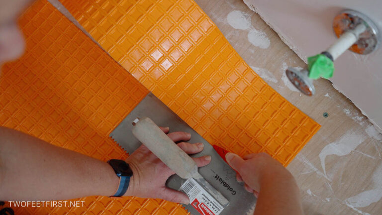 Prepare Your Floor for Tile the Smart Way: Install Schluter Ditra the ...