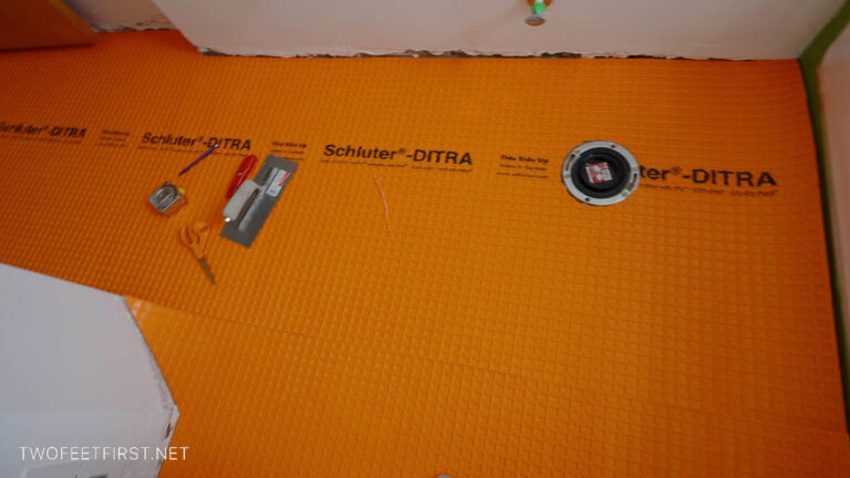 Prepare Your Floor for Tile the Smart Way: Install Schluter Ditra the alternative to cement board