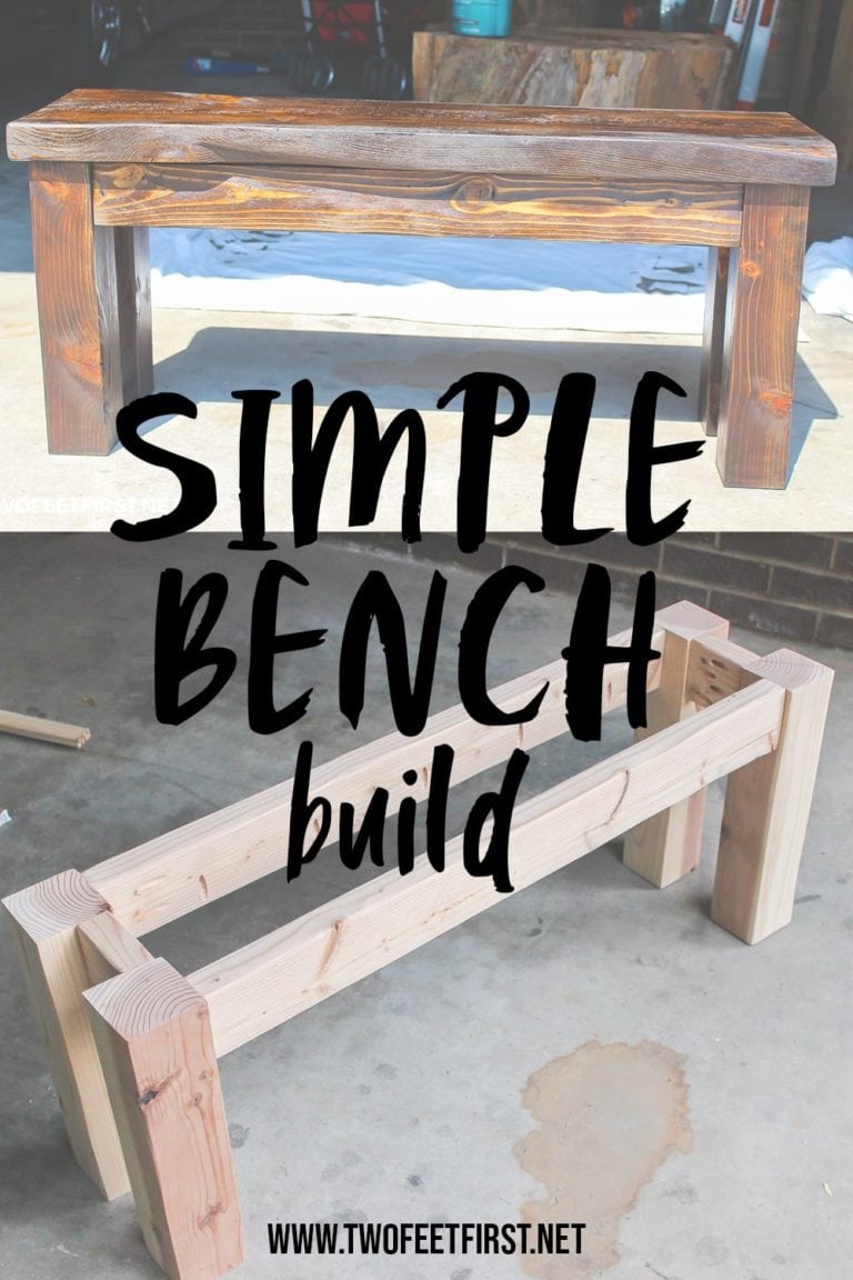 DIY Wood Bench