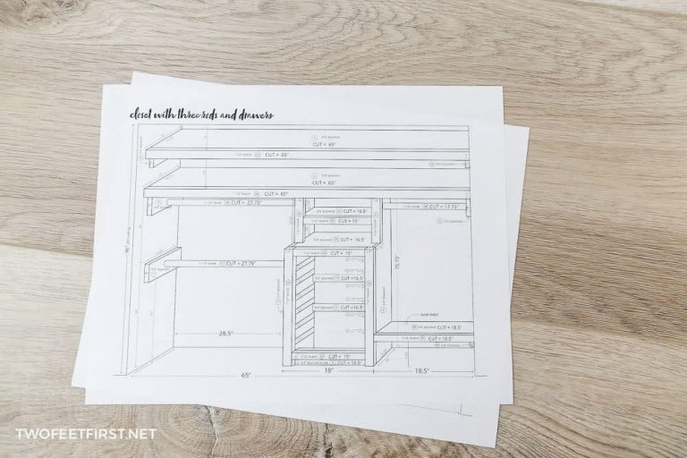 How to build a closet system - The PLANS