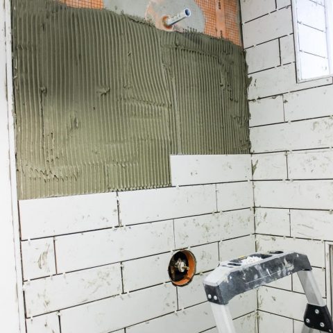 My experience tiling a shower for the first time
