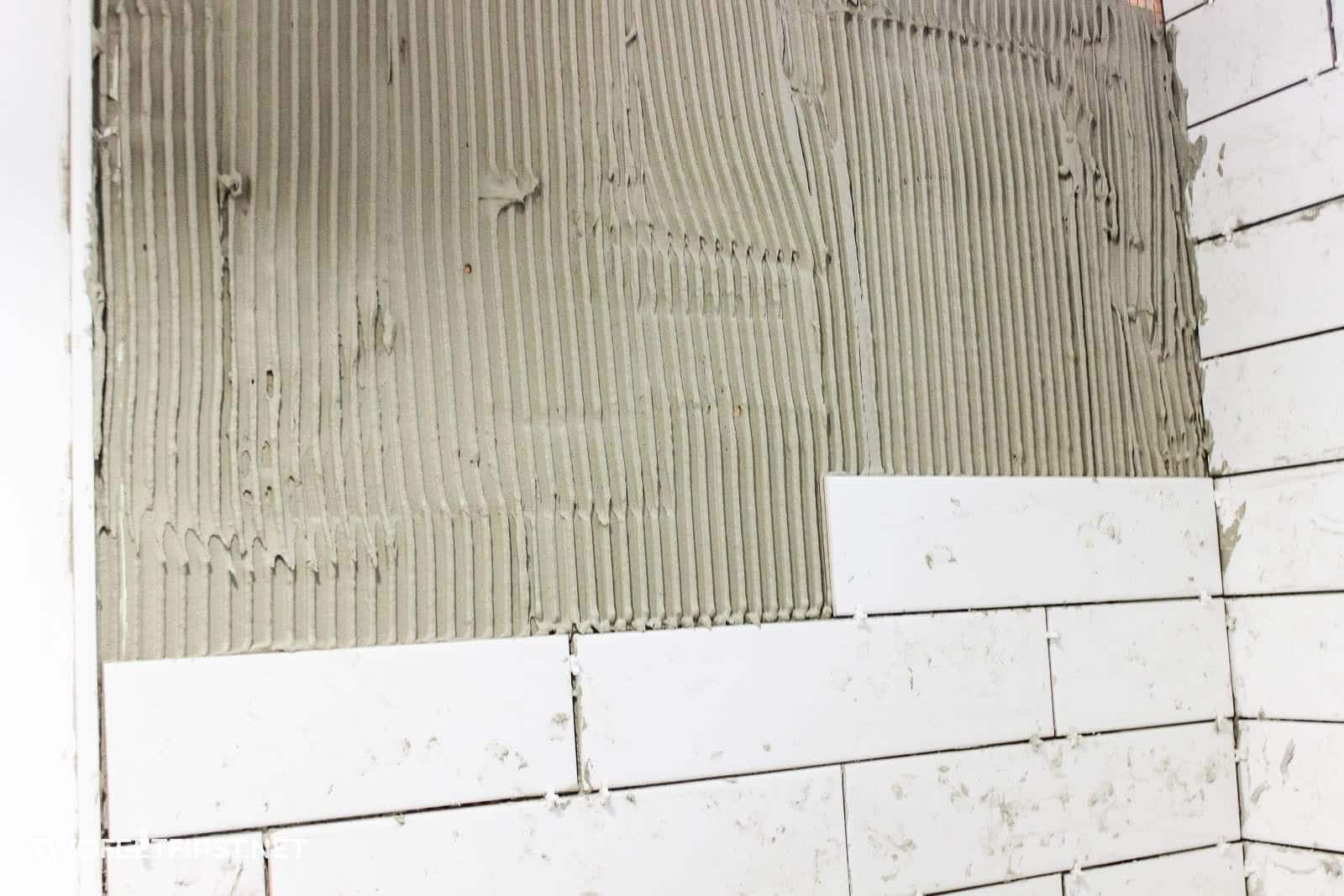 My experience tiling a shower for the first time